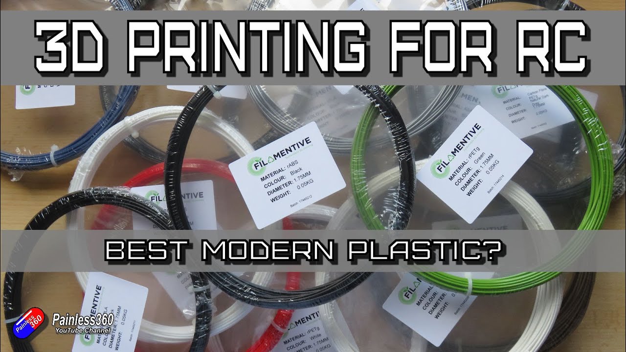 Best rigid 3D printing filaments for the RC Hobby? - YouTube