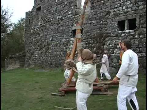 Medieval War Machine in Action - YouTube