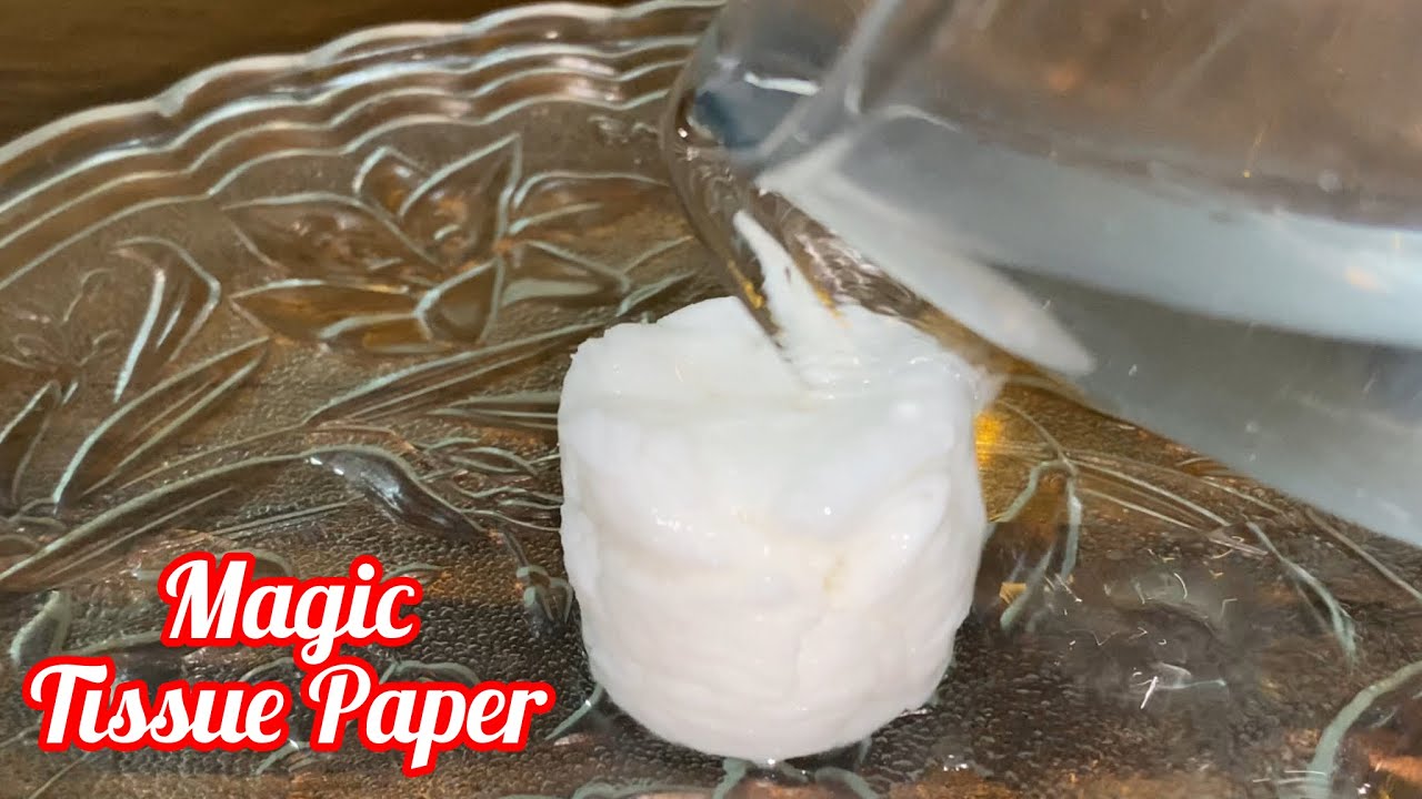 This Is A Magical Tissue Paper - YouTube
