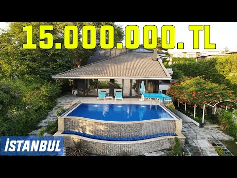 İstanbul'da Gizli Cennet 15.000.000TL'lik Lüks Villa Turu I Özel Spa , Sonsuzluk Havuzu #Evturu