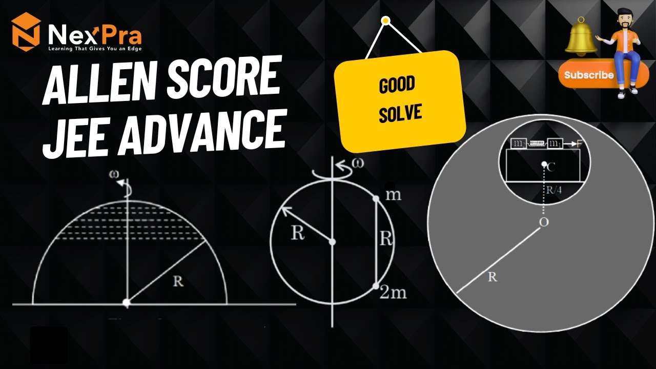 👉 “ALLEN SCORE | Tough Physics Problems for JEE Advanced (Must Solve ...