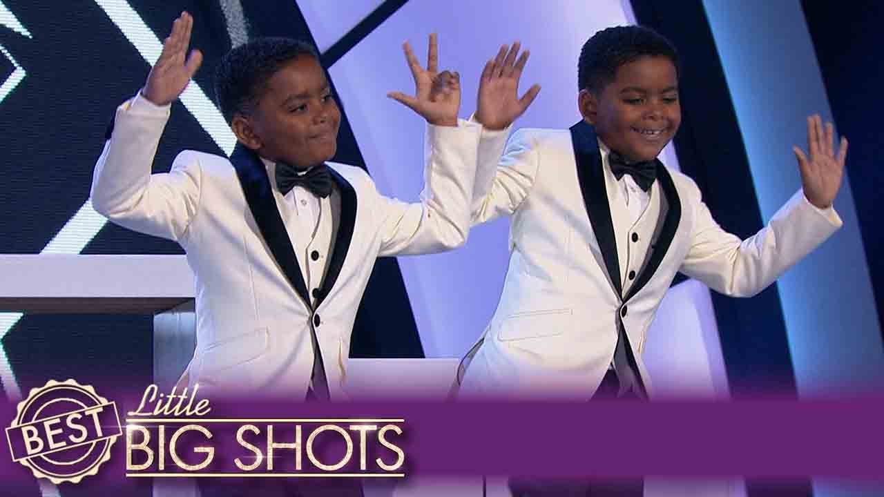 Amazing Twin's Tap Dance Routine | Best Little Big Shots - YouTube