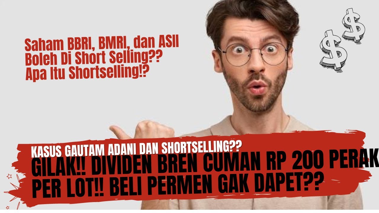 Gilak!! Dividen BREN Cuman Rp 200 Perak!! Beli Permen Gak Dapet ...