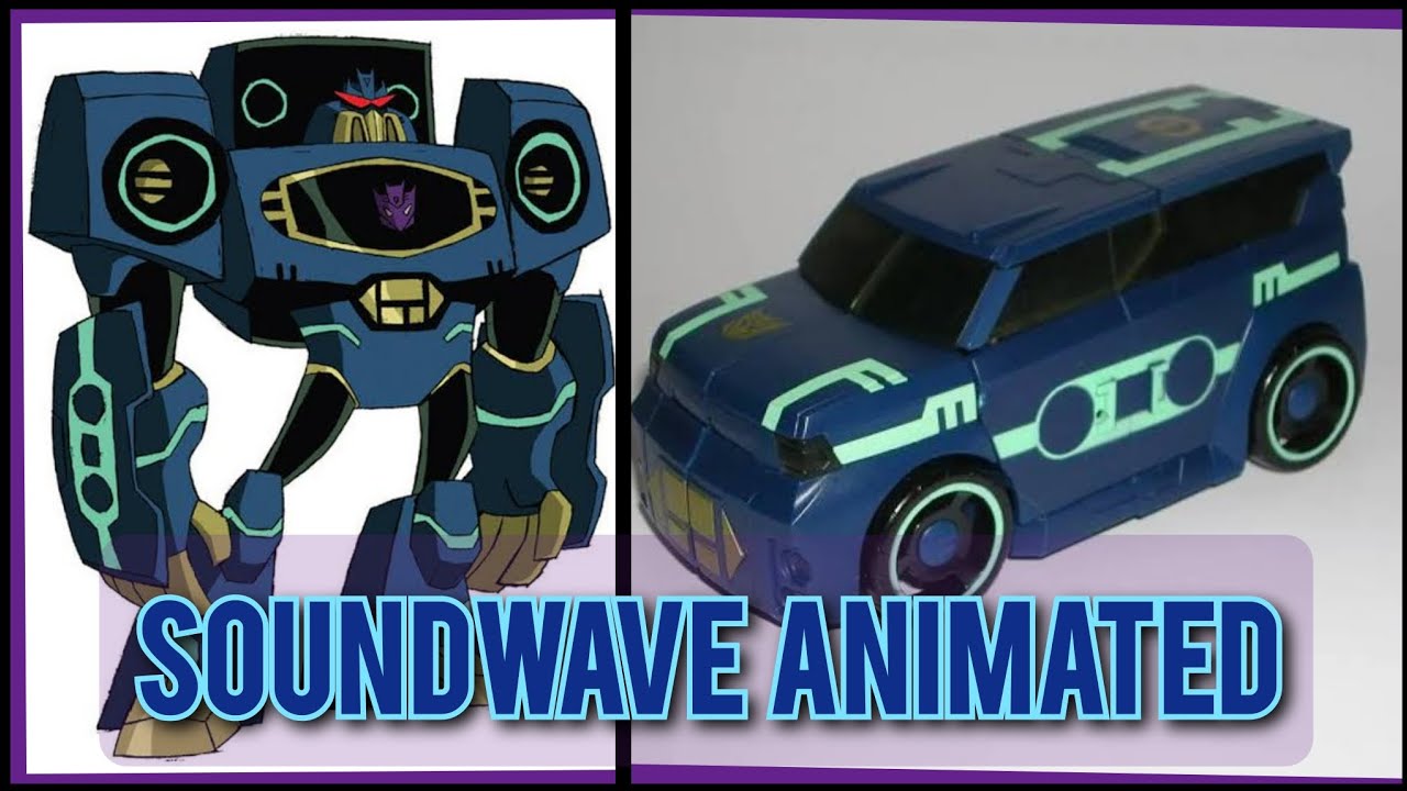 Transfomers SOUNDWAVE ANIMATED review en español revisión ...