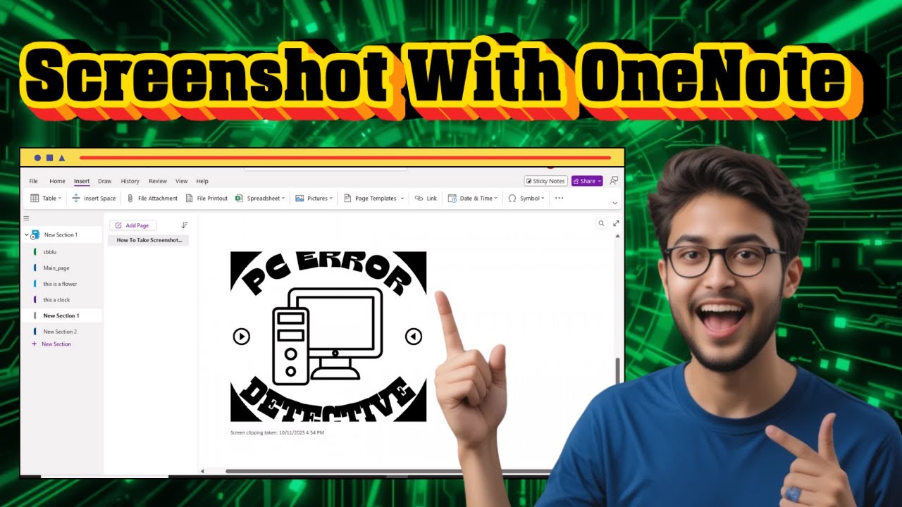 How To Take Screenshot Using OneNote | Quick & Easy Methods (2025 ...