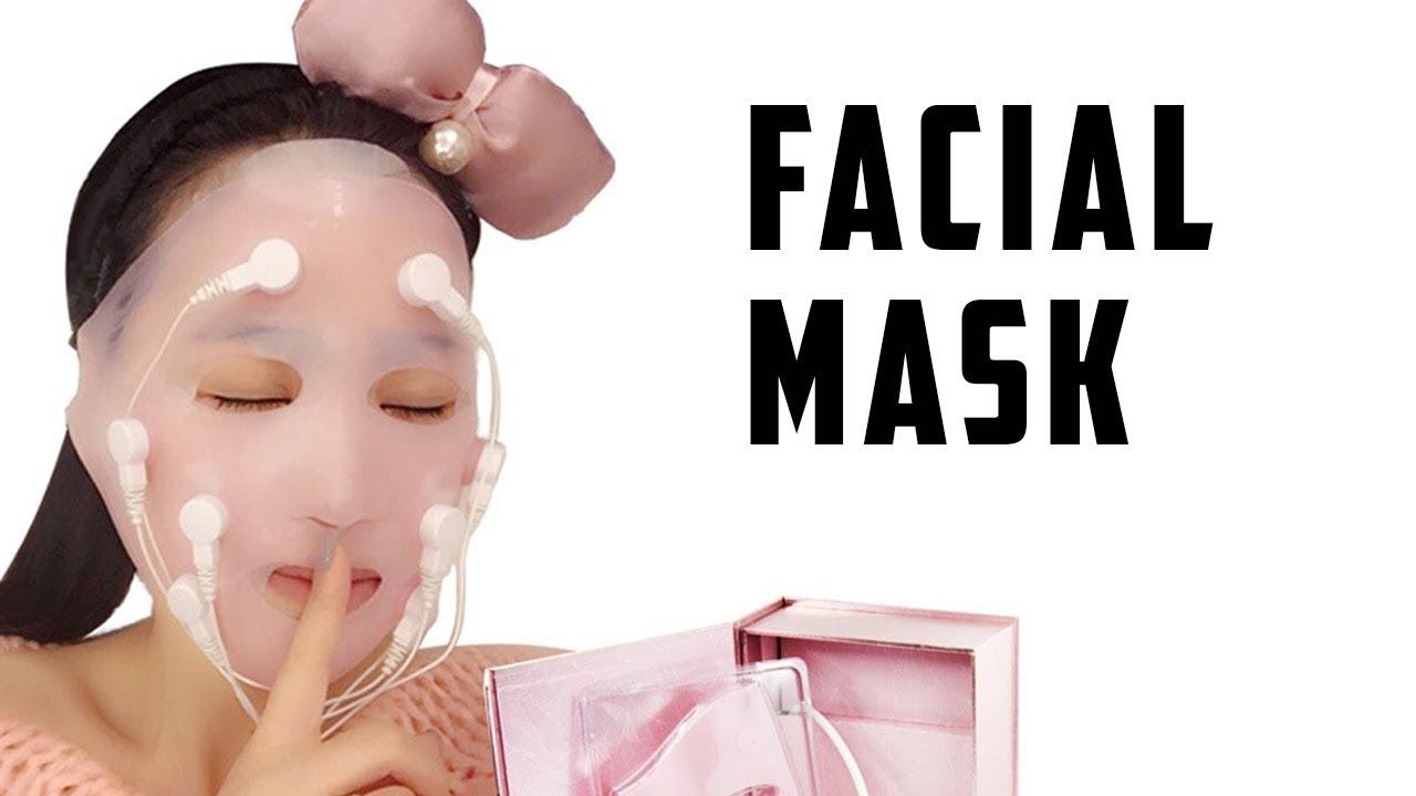 Professional Electric Vibration Face Mask Facial Machine - Home Facial ...