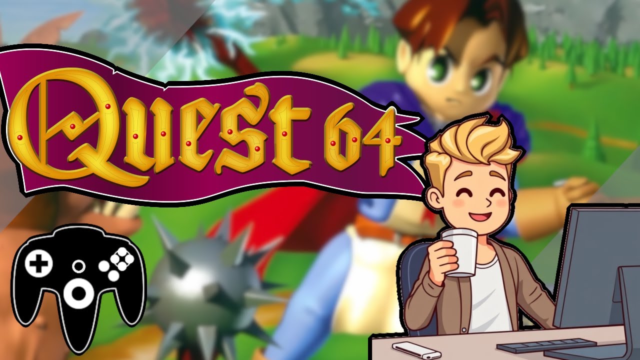 Quest 64 - 1st Hour of Gameplay - No Commentary - YouTube