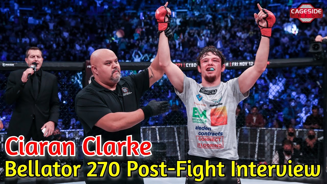 Bellator 270: Ciaran Clarke willing to fight whoever is put in front of ...