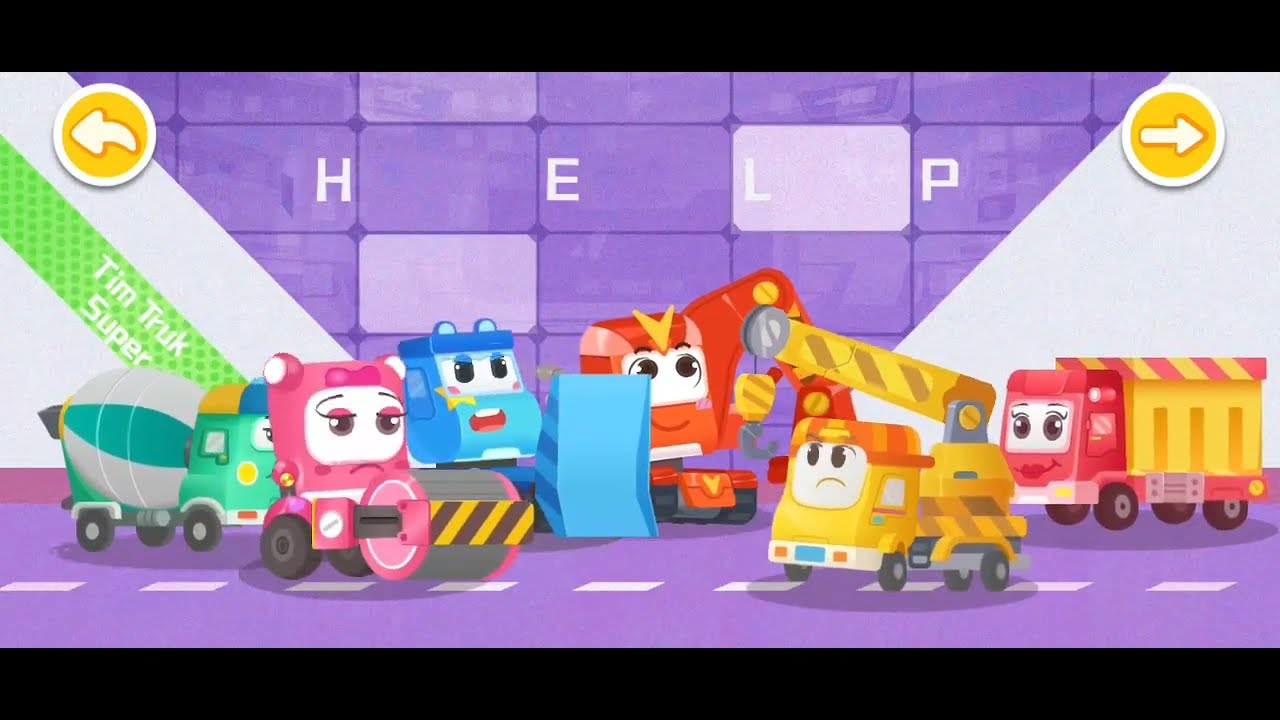 BULDOSER,TRUK MOLEN,MOBIL DEREK ROBOT TRUK KONTRUKSI SUPER BAYI PANDA ...