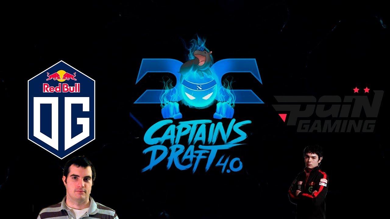 Captains draft 4.0 - OG vs paiN w/ @mautDota & @braxlikesdota - YouTube