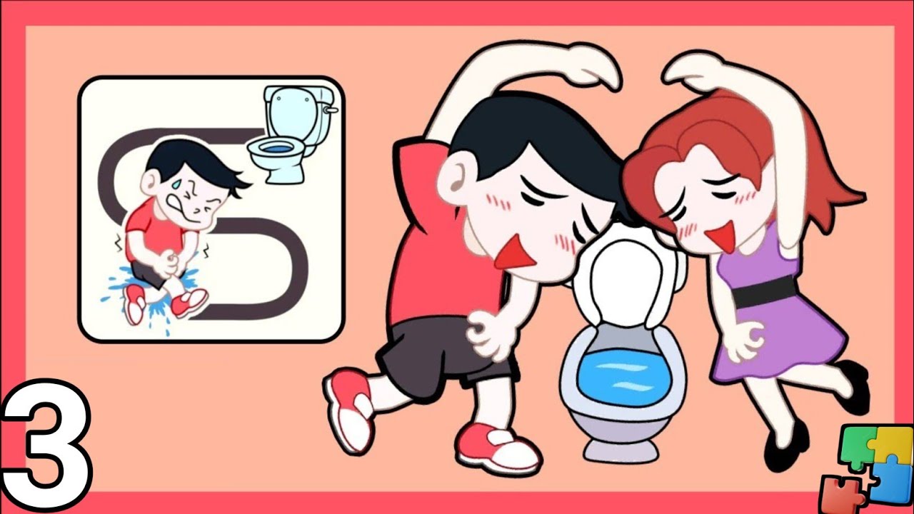Bridge Slice : Toilet Run Fun Puzzle Challenge Gameplay - YouTube