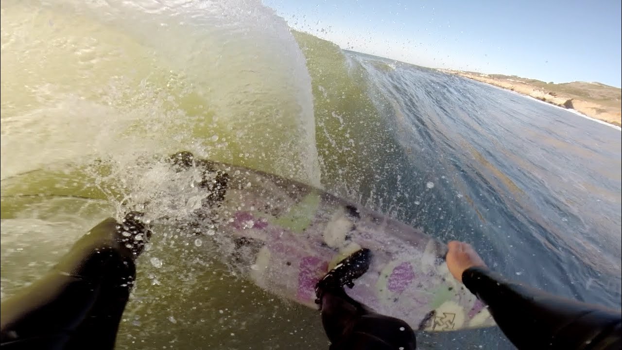 Devil Winds and Waves | Fun Mid-January Surf | Southern California 2025 ...