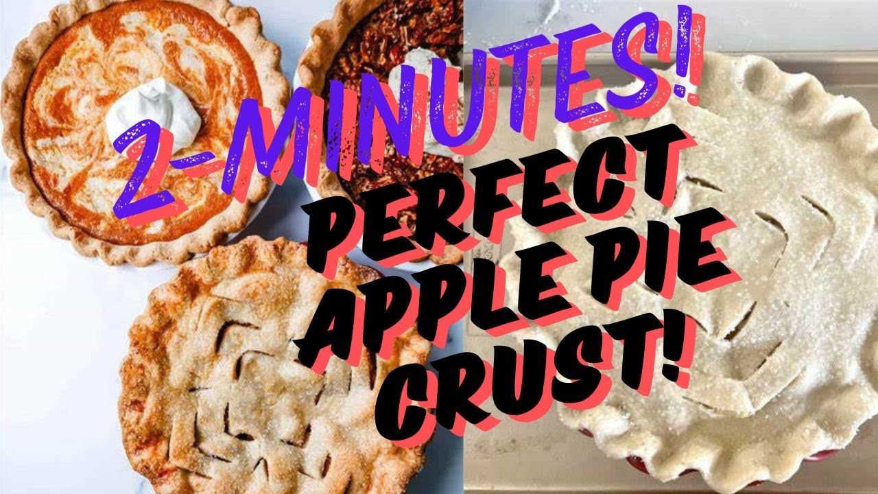 2-Minutes! Secrets to Perfect Apple Pie Crust! @BDTasty - YouTube