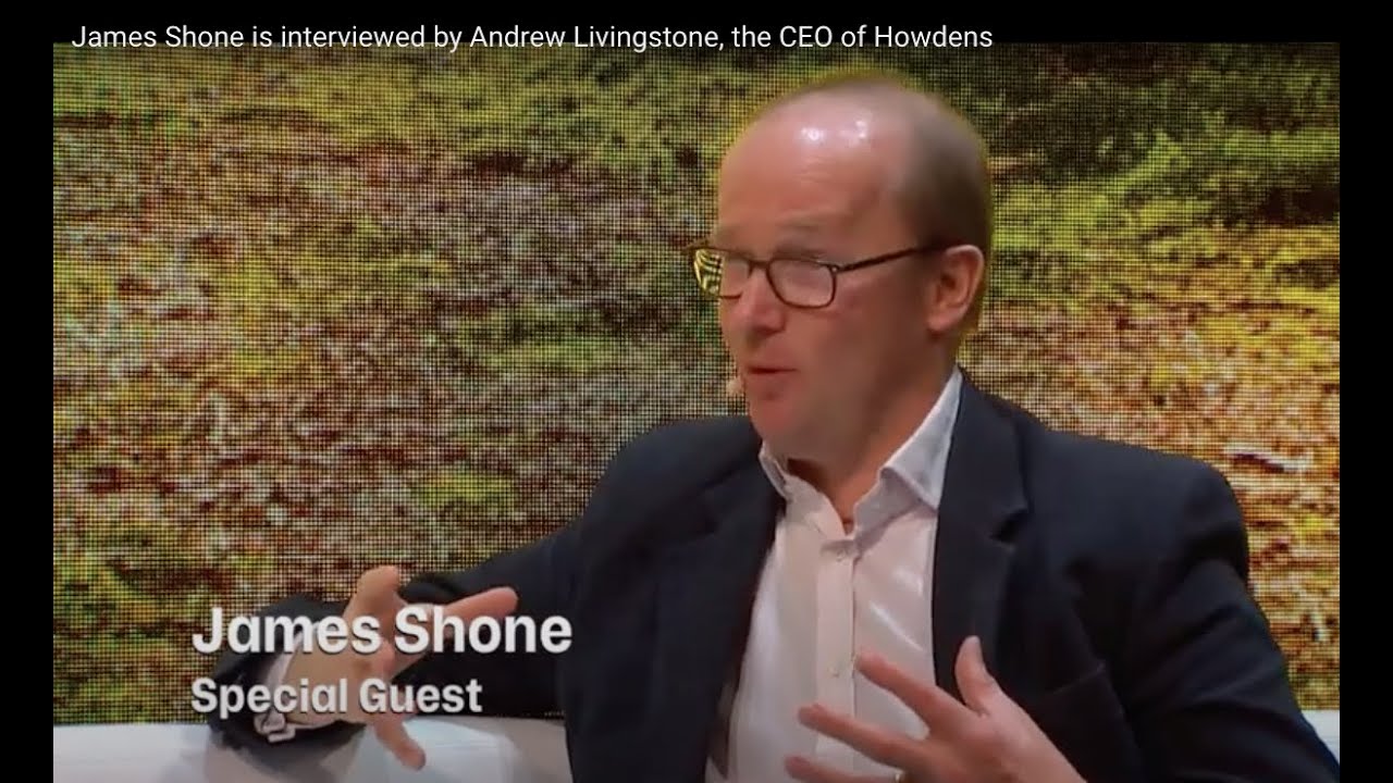 James Shone is interviewed by Andrew Livingstone, the CEO of Howdens ...