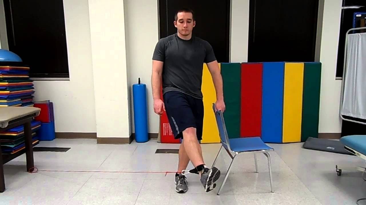 Hip Diagonal Adduction, Resist - YouTube