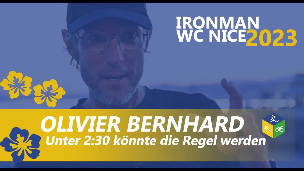 Olivier Bernhard: Ironman-Marathons unter 2:30 könnten die Regel werden ...