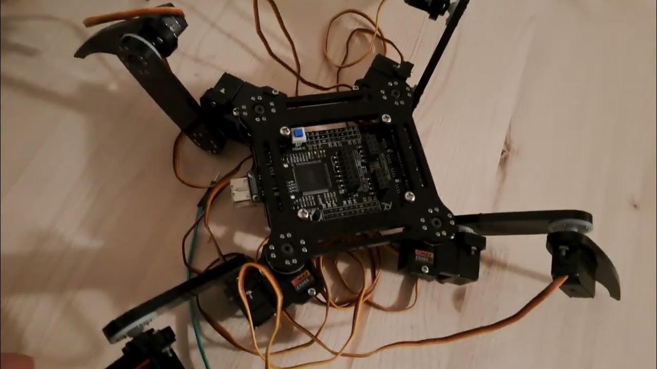 robot ragno - YouTube