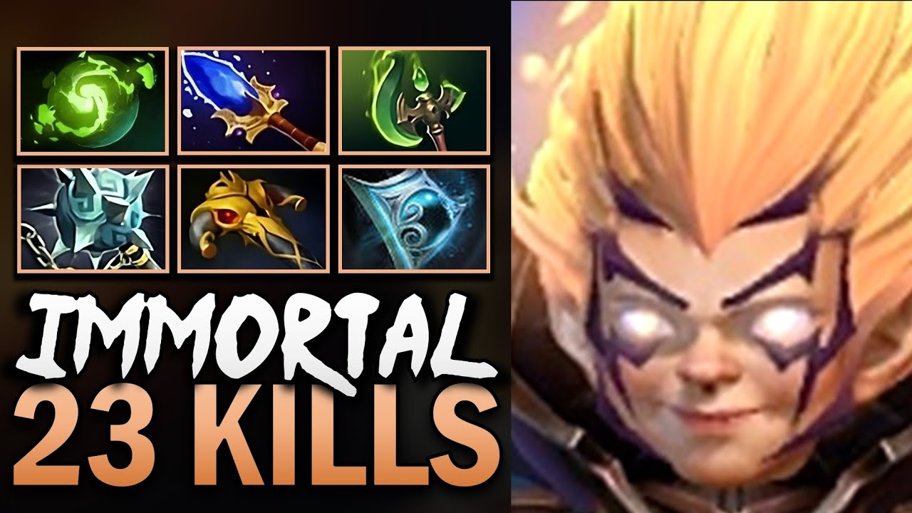 Invoker Gameplay with 23 Kills and Refresher Orb - Dota 2 7.40 - YouTube