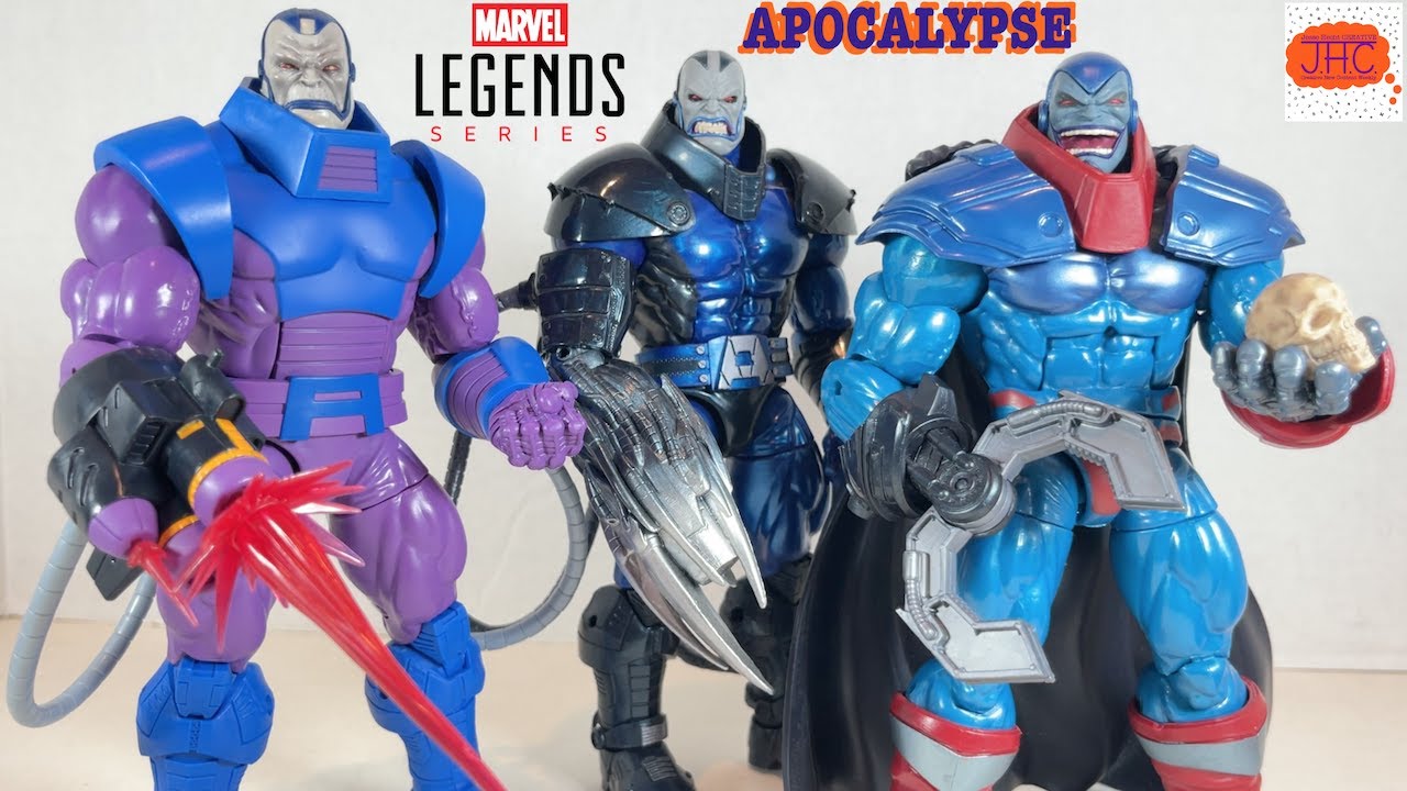 UNBOXING APOCALYPSE X-MEN RETRO BAF AGE OF DELUXE Marvel Legends Action ...