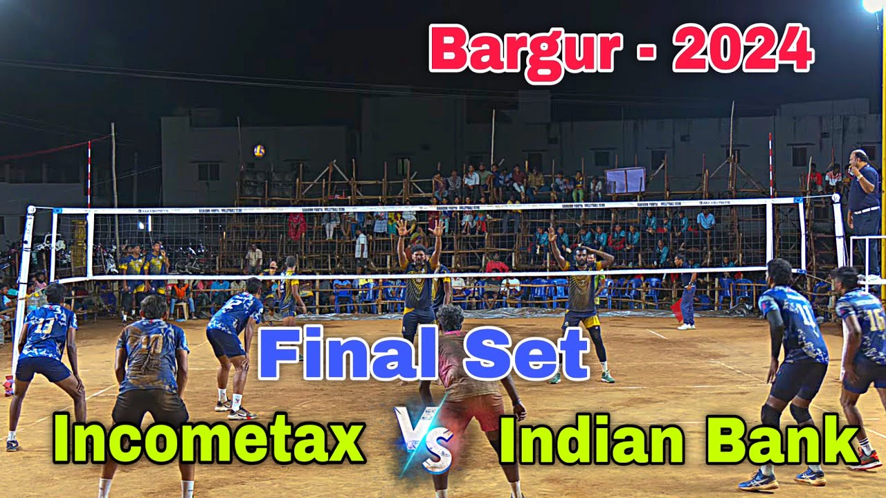 Final Set 💥 Incometax Vs Indian Bank | Full HD | Bargur - 2024 - YouTube