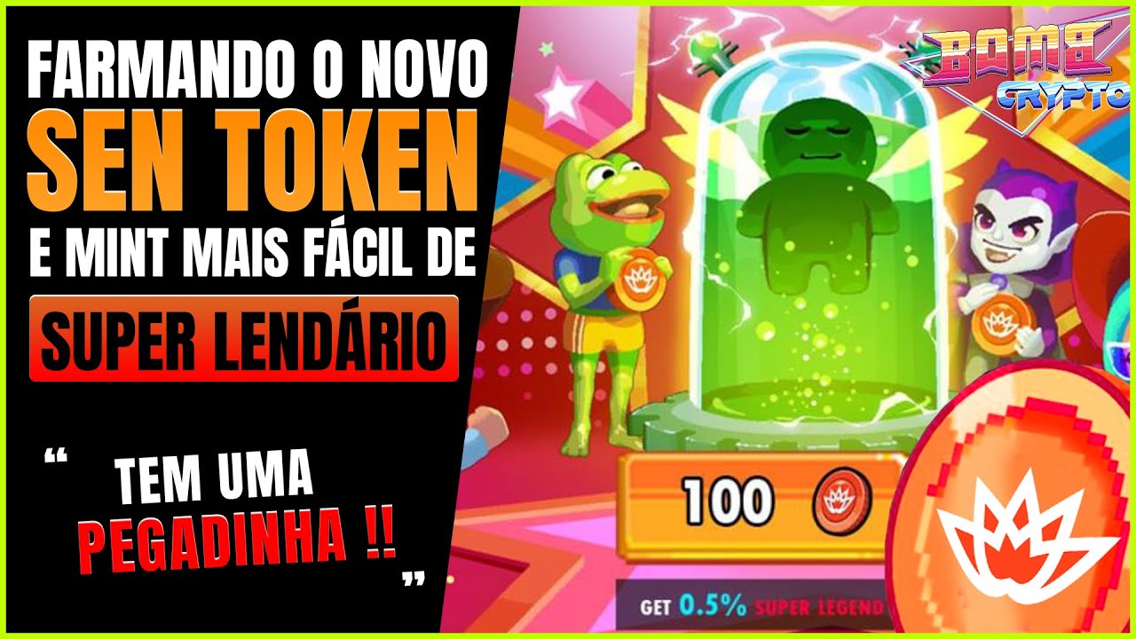😏COMO FARMAR O SEN TOKEN DA SENSPARK NO BOMB CRYPTO E MINT MELHORADO DE ...
