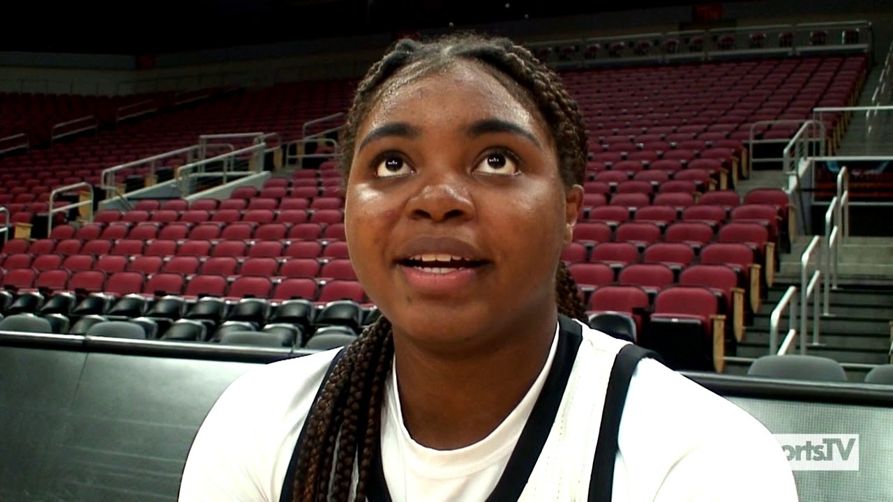 Louisville WBB Nyah Green - 2019 Media Day - YouTube