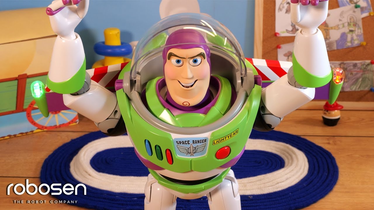 Buzz Lightyear Comes to Life! Robosen Toy Story Review 🚀 - YouTube
