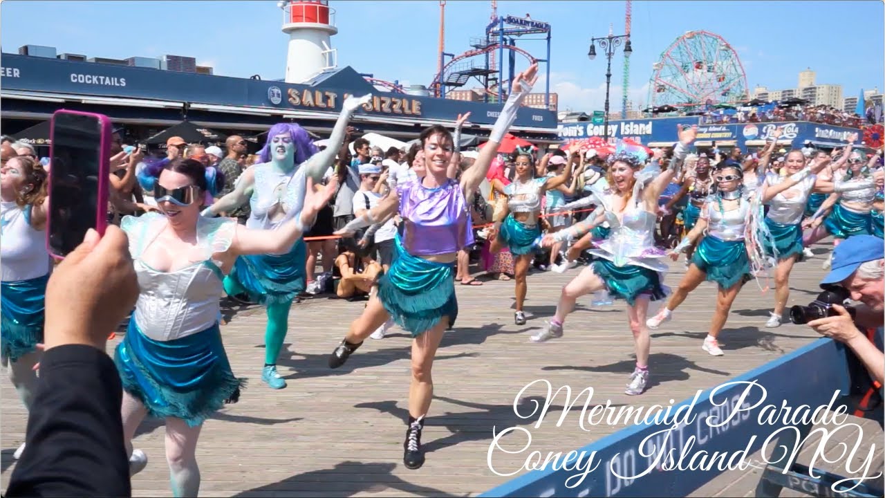 Mermaid Parade Coney Island NY 2025 - YouTube