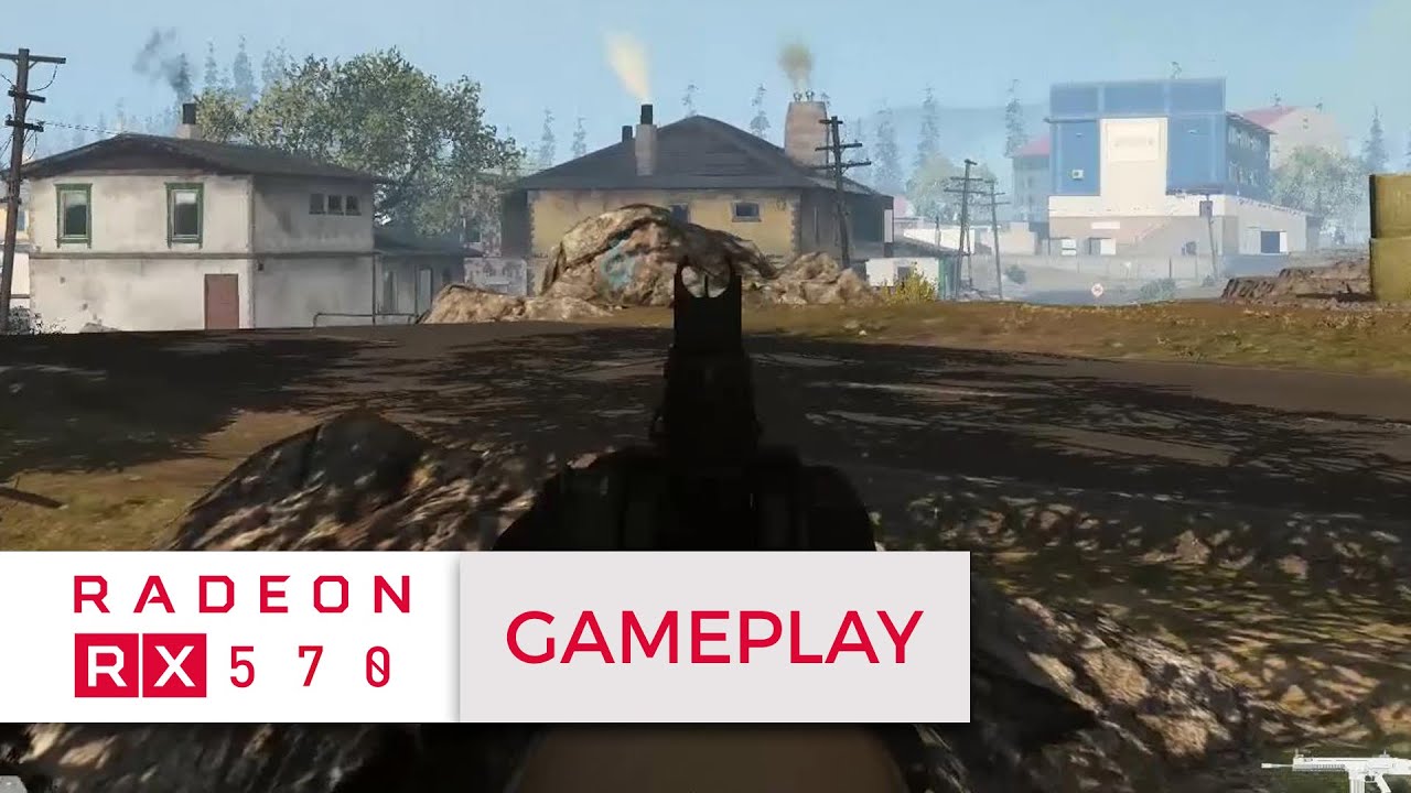 Call of Duty : Warzone Gameplay - AMD Radeon RX 570 4GB - Core i5 6500 ...