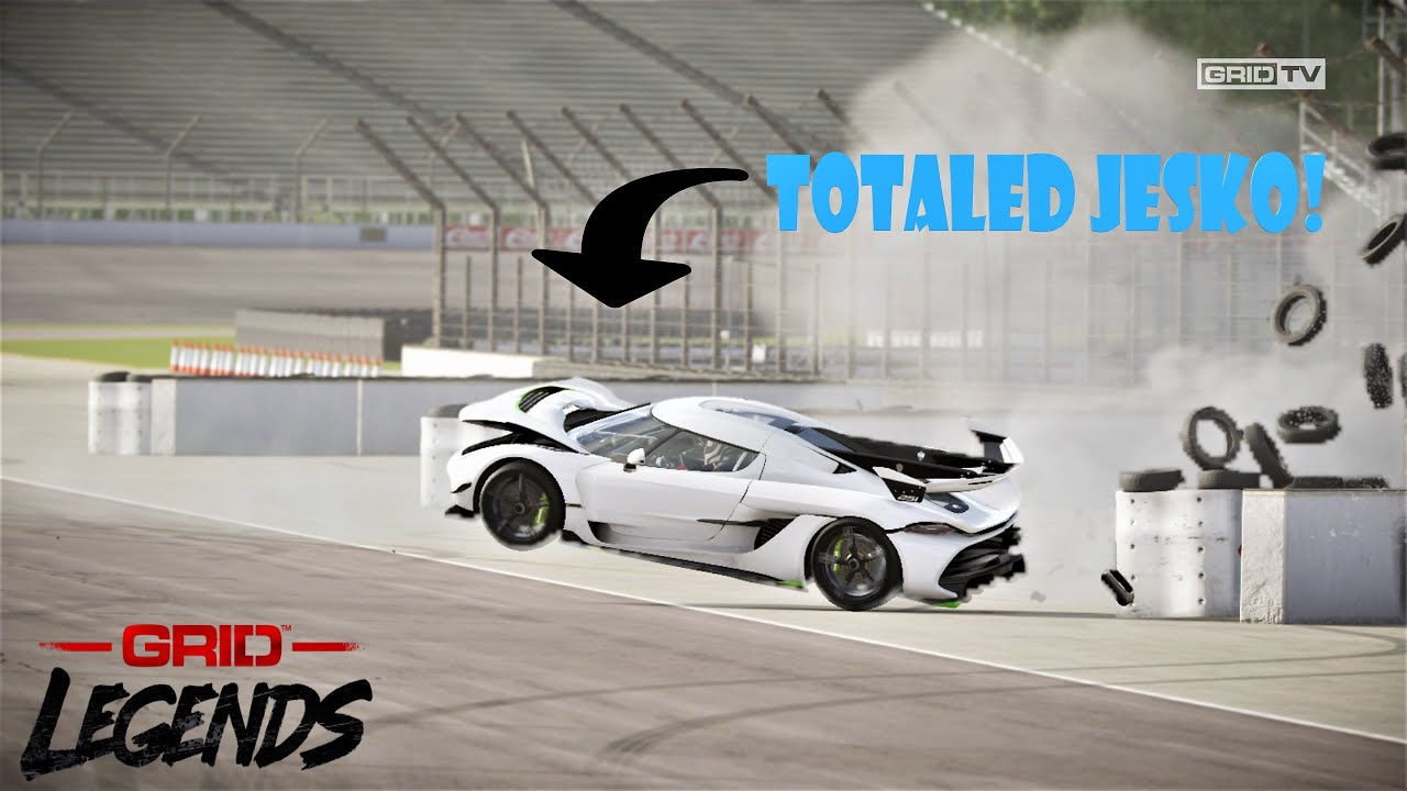 Koenigsegg Jesko High Speed Crash | Grid Legends - YouTube