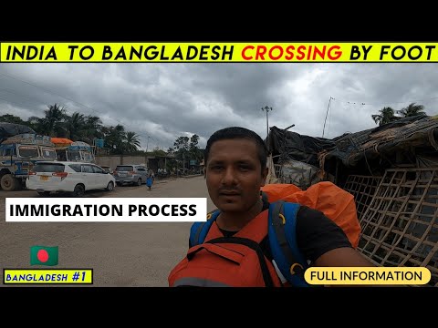 First time crossing international land border by foot |Ghojadanga ...