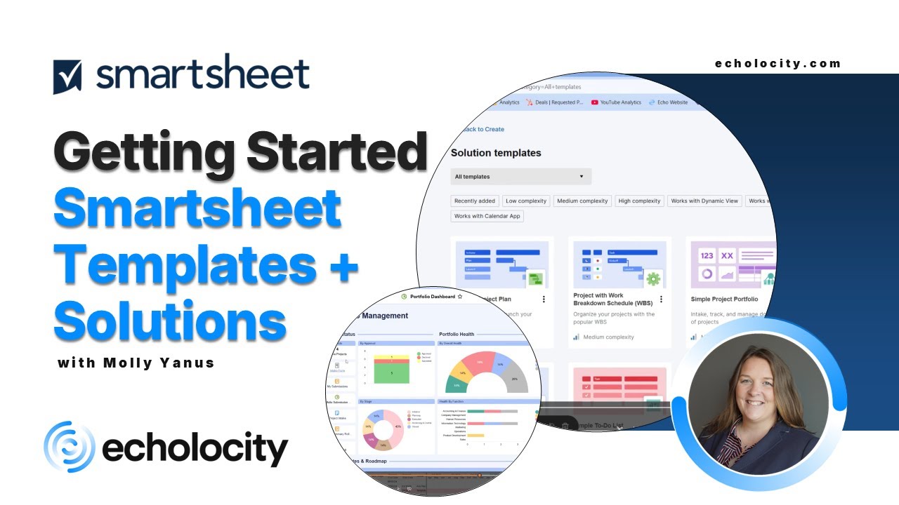 Getting Started with Smartsheet Templates and Solutions | Echolocity ...