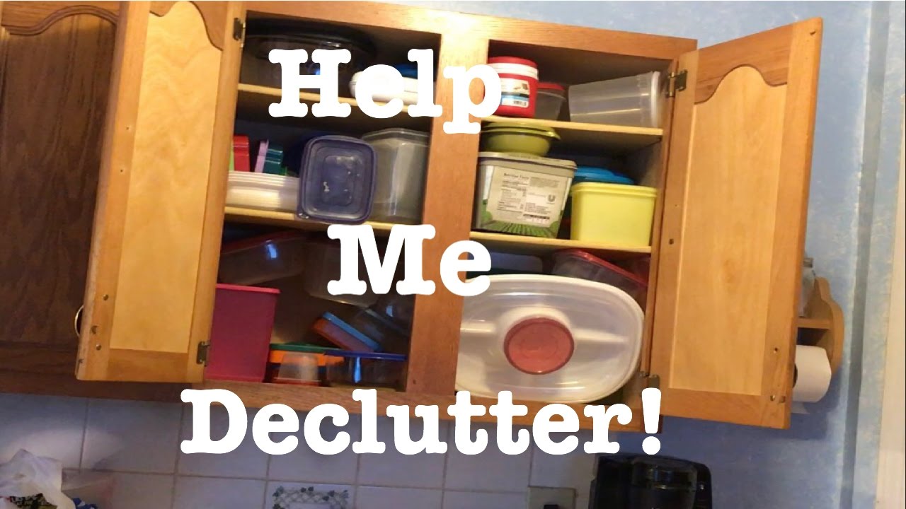Help Me Declutter Tupperware - YouTube
