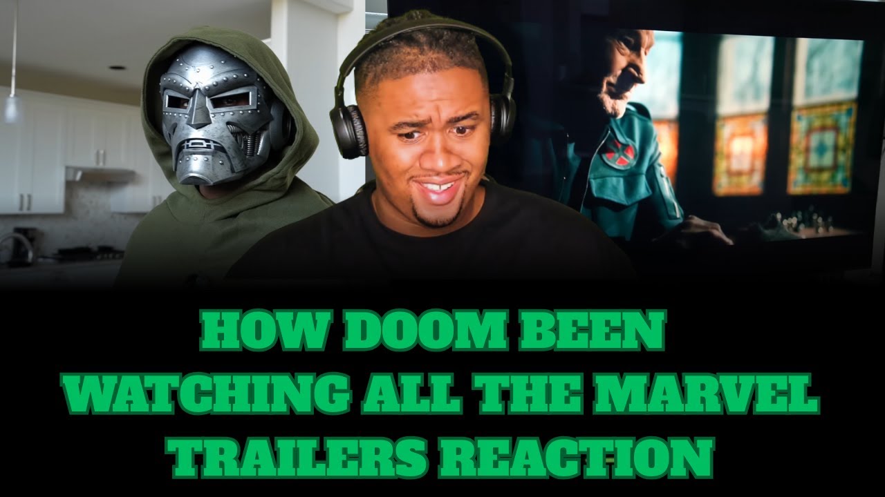 I React To How Doctor Doom been watching all the Marvel Trailers - YouTube