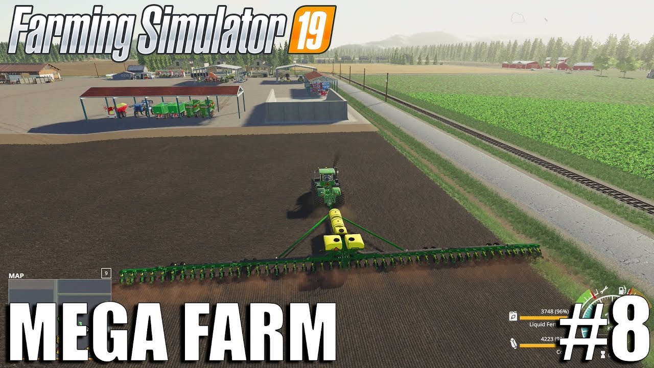 MEGA FARM Challenge | Timelapse #8 | Farming Simulator 19 - YouTube