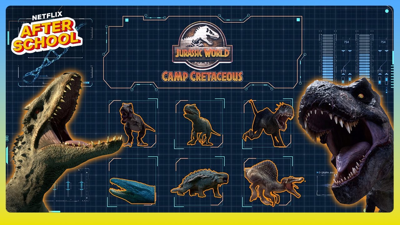 Choose Your DINOSAUR! 🦖🎮 Jurassic World Camp Cretaceous | Netflix ...