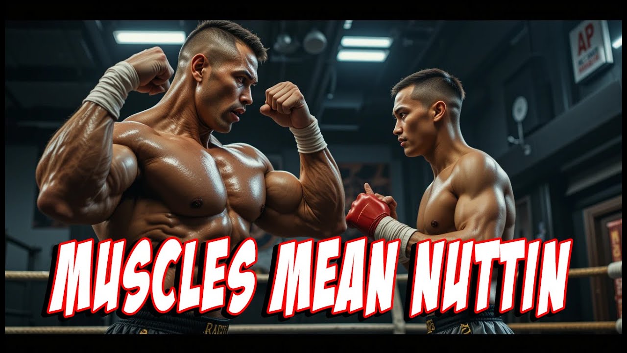 Muscles Don't Mean You Can Fight - YouTube