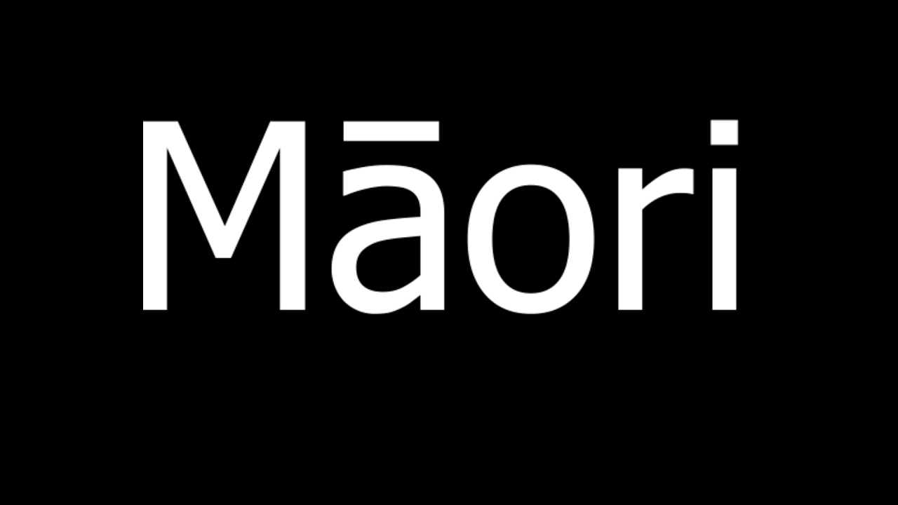 How to pronounce Māori - YouTube
