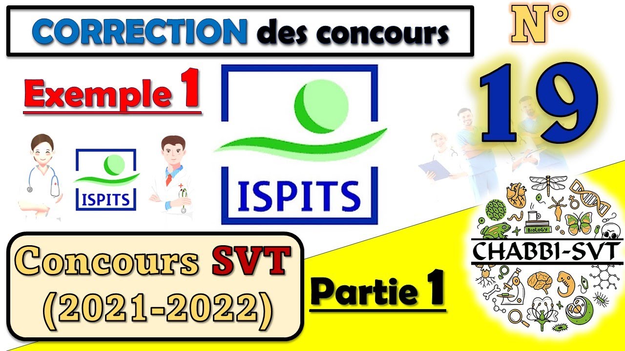 Concours-ISPITS-SVT (2021-2022) Partie 1 - YouTube