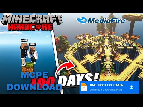 ONE BLOCK EXTREME FOR MINECRAFT POKET EDITION 1.19+ #viral #ytvideo # ...