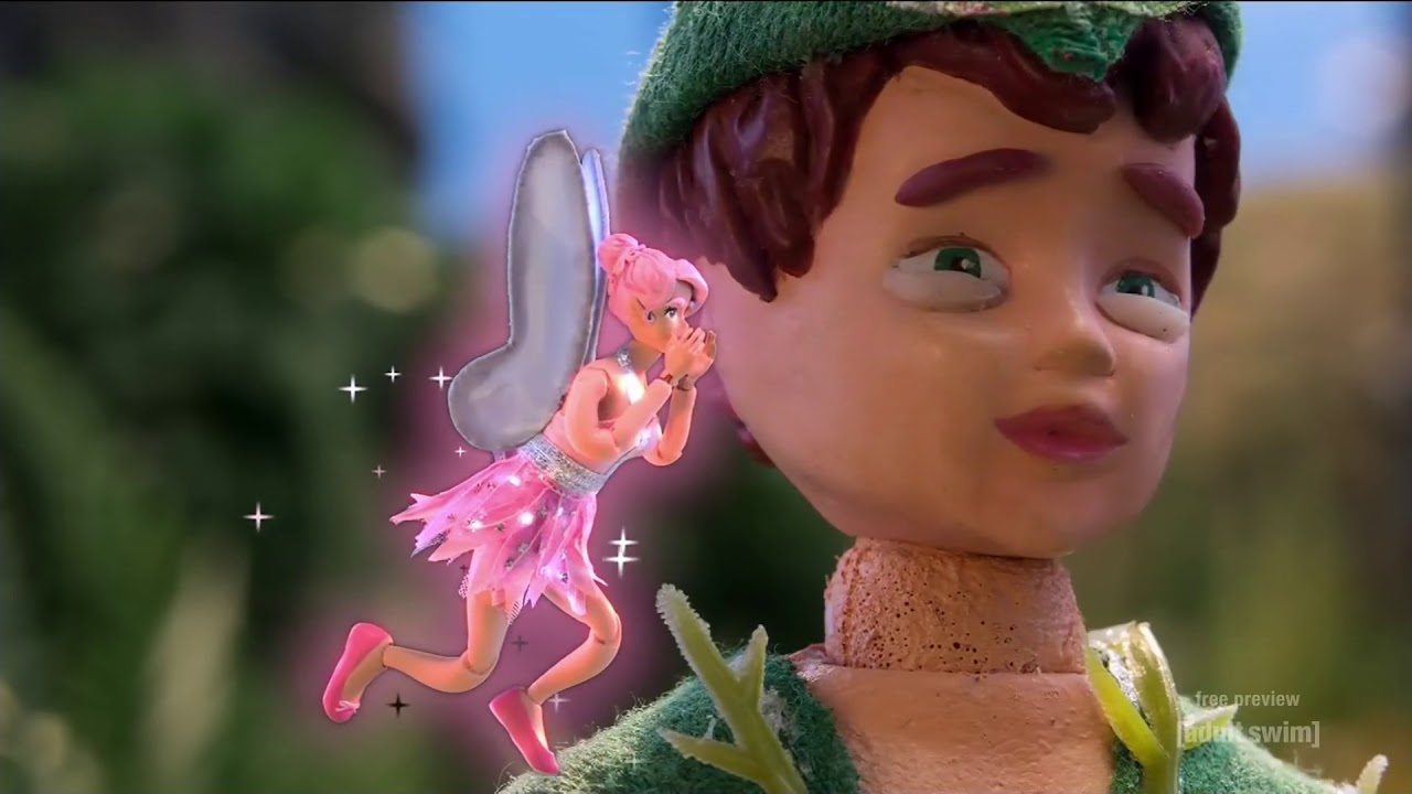 Robot Chicken - Tinker Bell, Pinker Bell and Stinker Bell - YouTube