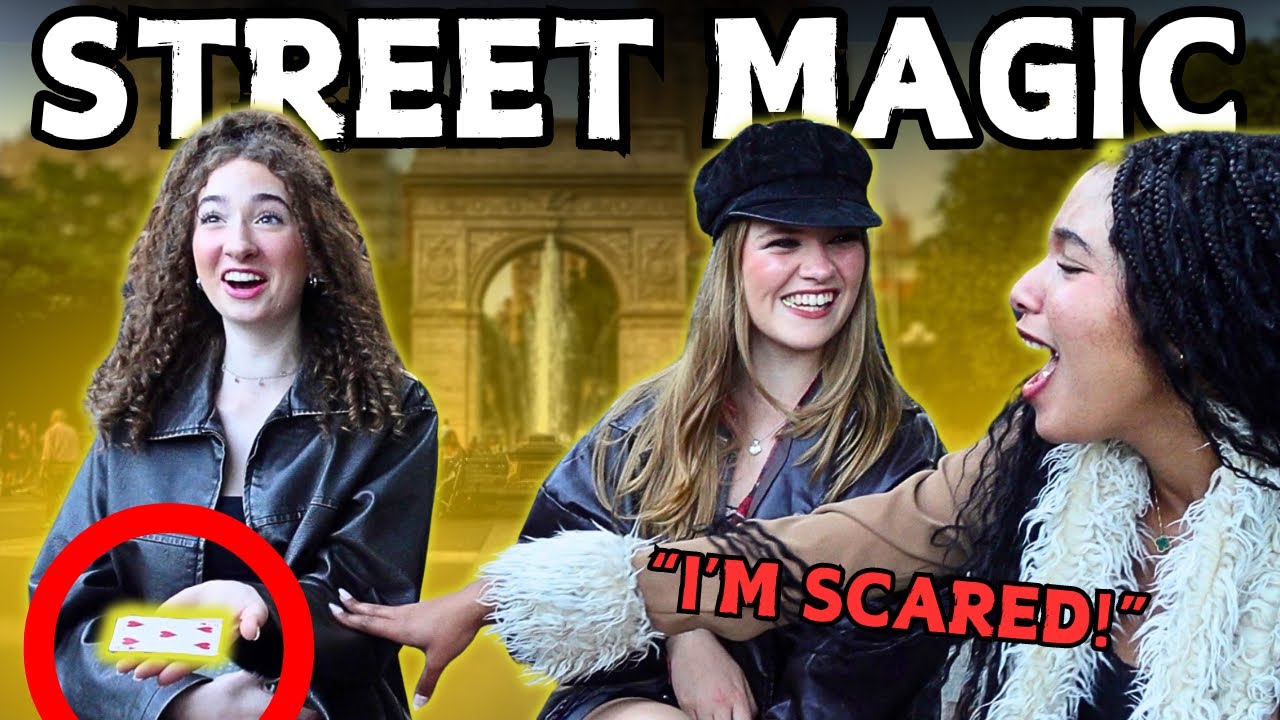 Strangers REACT To Street Magic & MIND READING! - YouTube