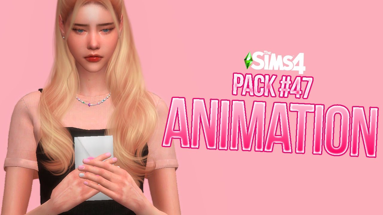 Sims 4 Animations Download - Pack #47 (Letter Animations) - YouTube