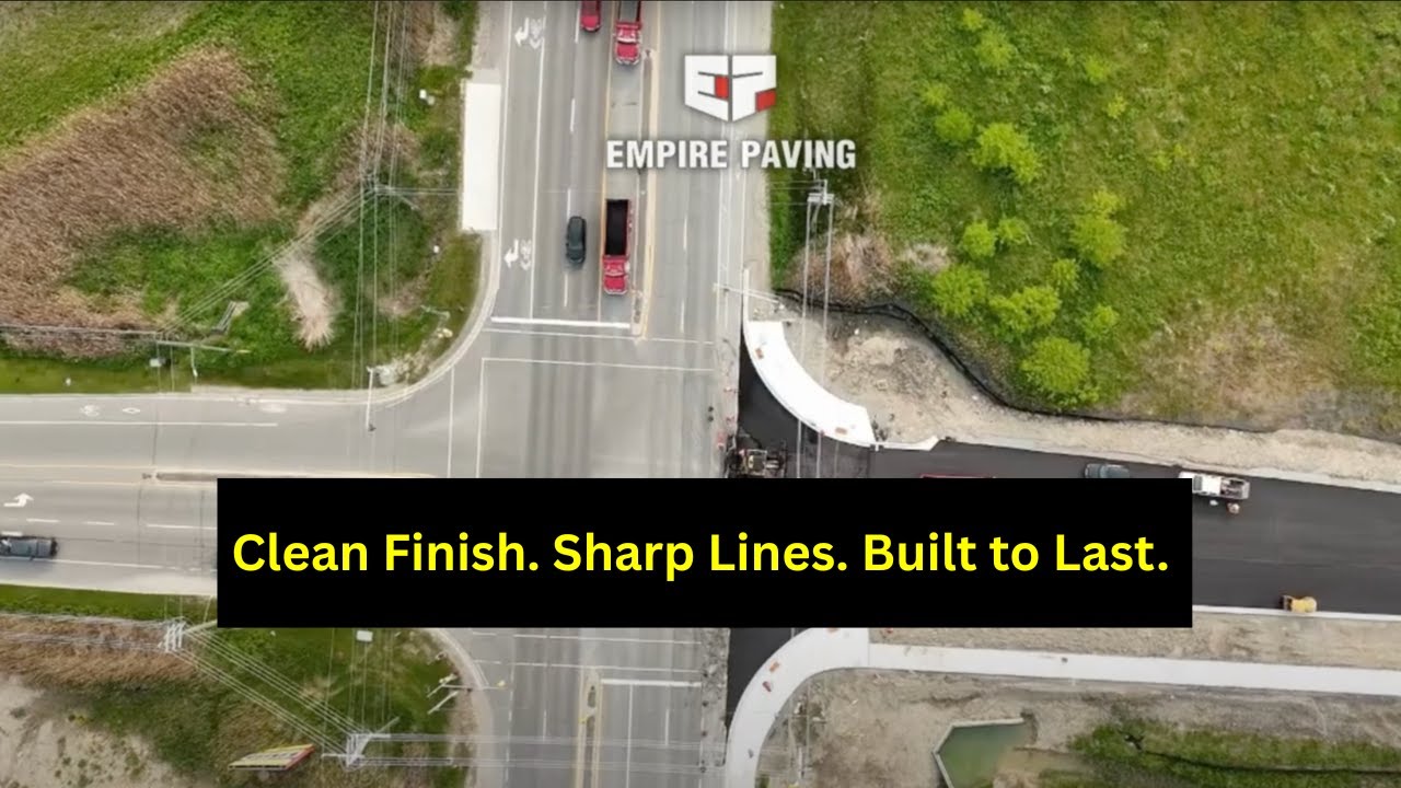 Empire Paving | Completed Asphalt Paving Project in Ajax | Full Surface ...