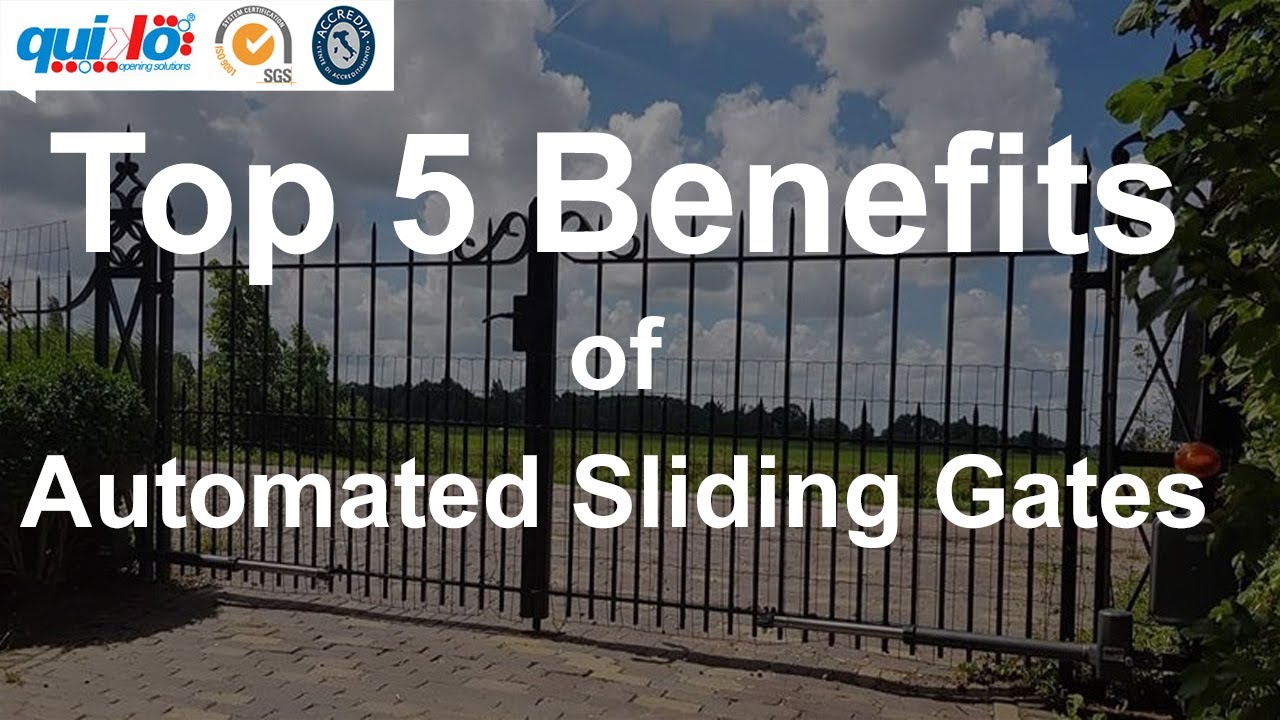 Top 5 Benefits of Automated Sliding Gates - YouTube