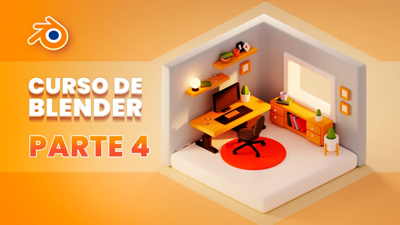 Modelando Muebles y Silla Ejecutiva - Curso de Modelado 3D en Blender ...