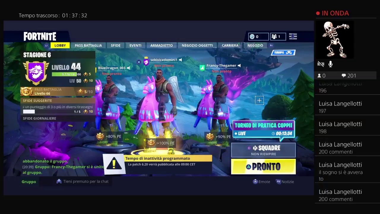 Fortnite live best parco - YouTube