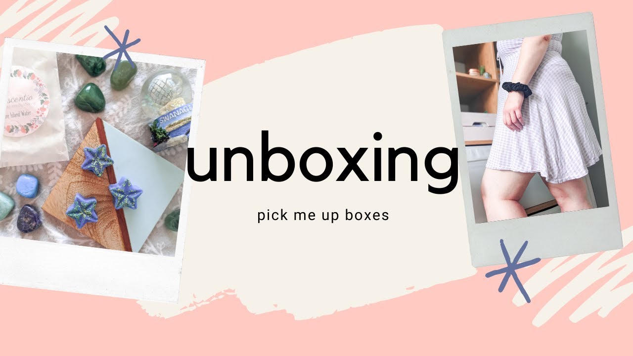 Pick Me Up Boxes | mystery box UNBOXING | LOVE HAYLEY BETH - YouTube