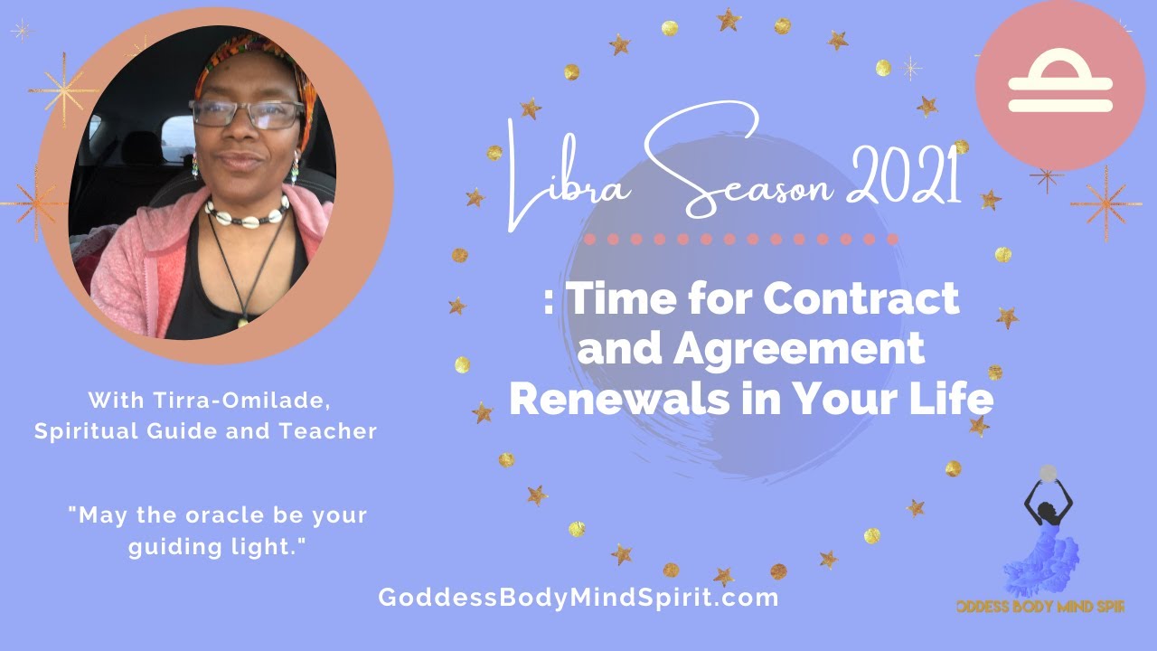 Libra Season 2021: Time for Contract and Agreement Renewals in Your ...