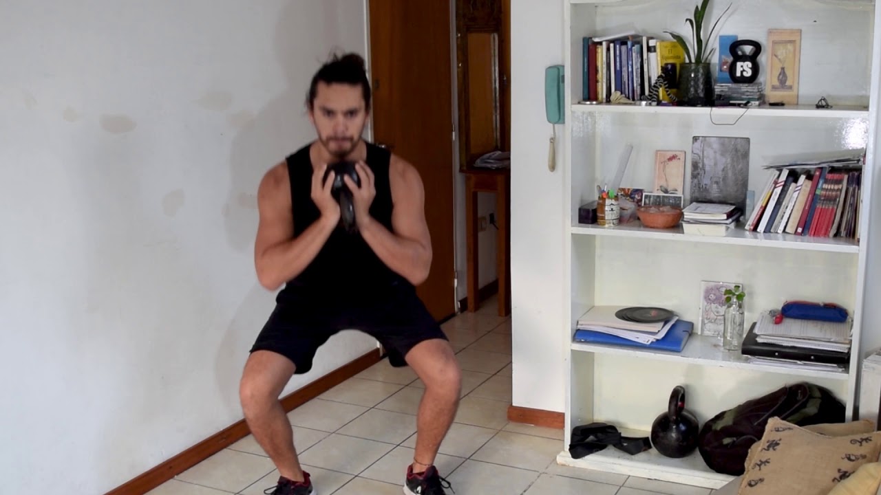 Globet Squat - YouTube